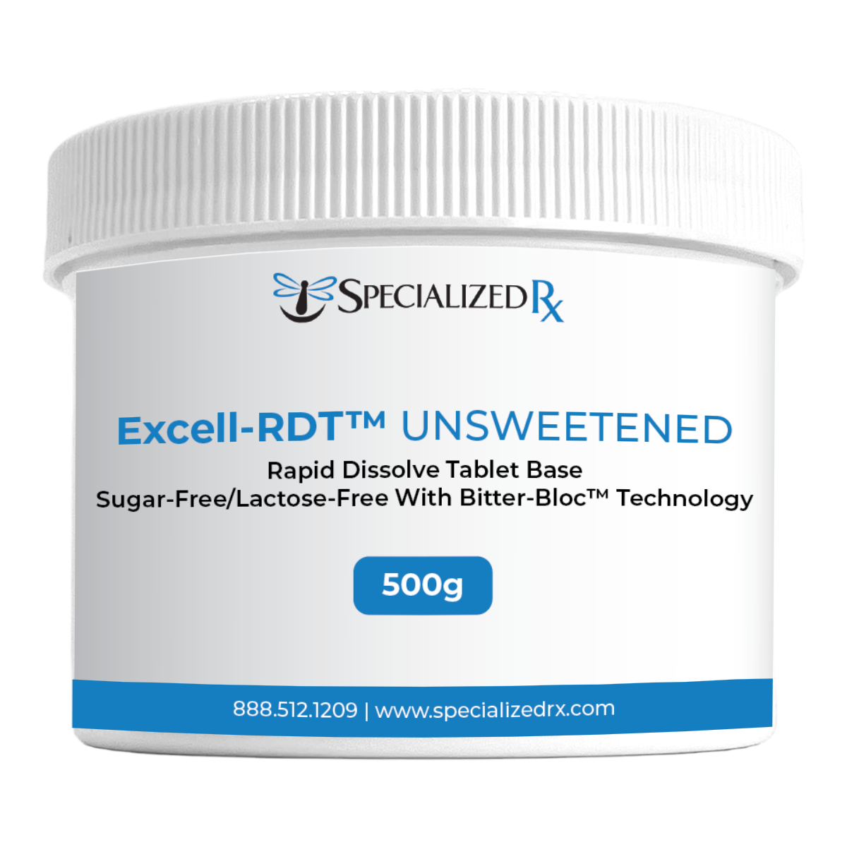 Excell-RDT SF™ | Rapid Dissolve Tablet Base | SpecializedRx