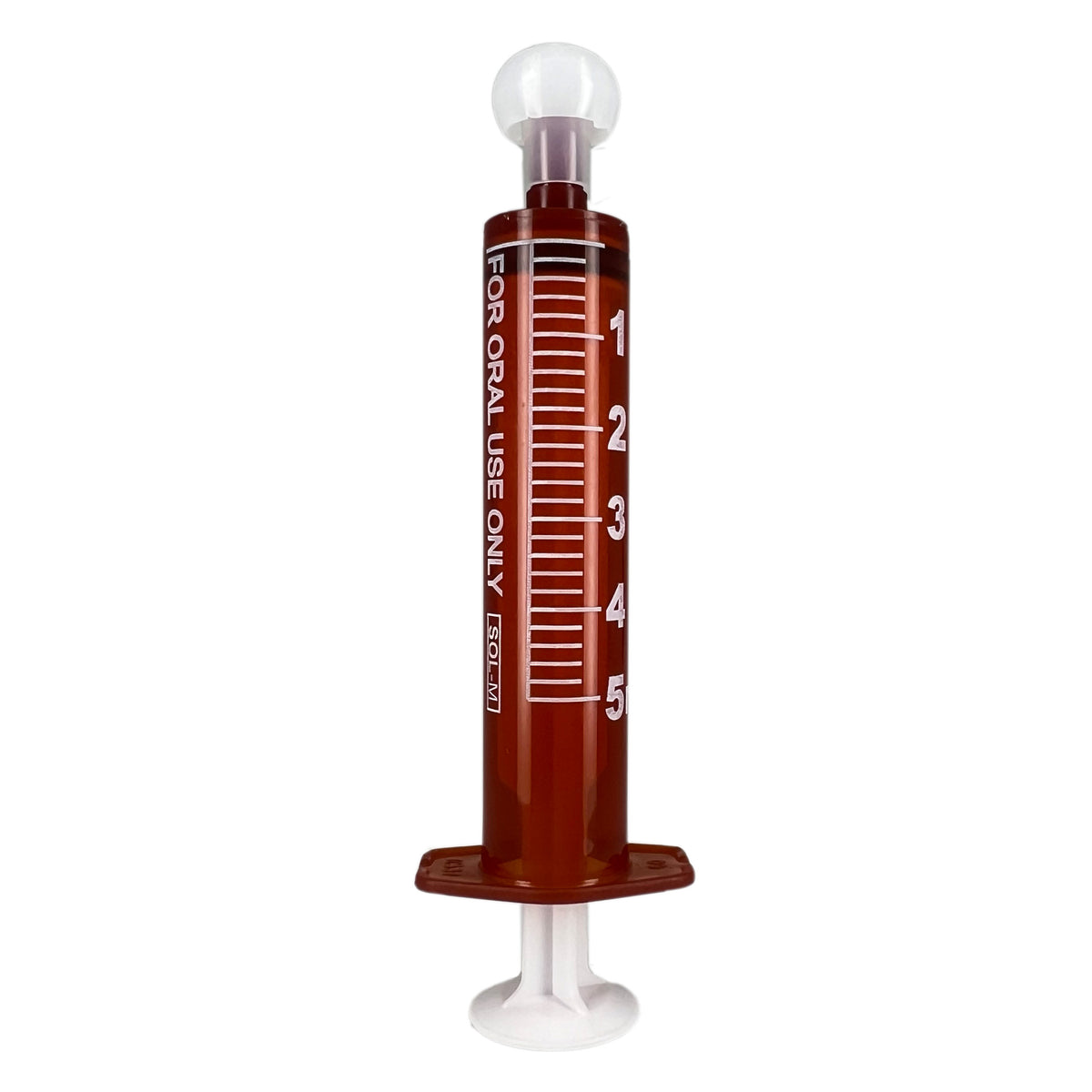 Syringes, Oral Dispensing (Amber w/ Tip Caps, 5 mL) | SpecializedRx