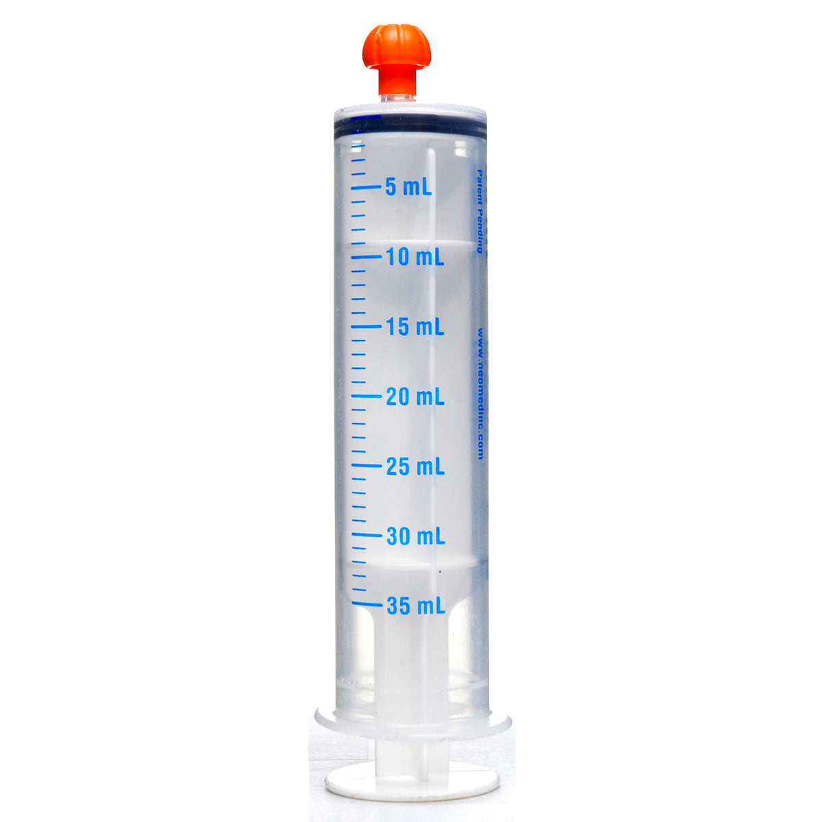 Syringes, Oral Dispensing (Clear w/ Orange Tip Caps, 35 mL) | SpecializedRx